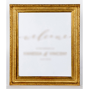 Gold Vintage Frame 24″ x 36″ – Casa D'Eramo